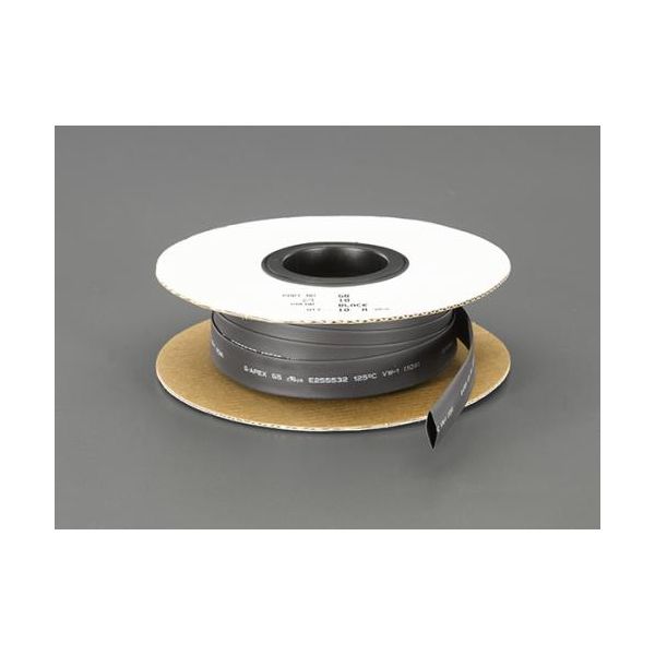 ●収縮前内径…3.5mm●収縮後内径…1.75mm●全長…10m●色…黒●耐電圧…600V●材質…ポリオレフィン●90℃の加熱で50％収縮 (直径)します。　