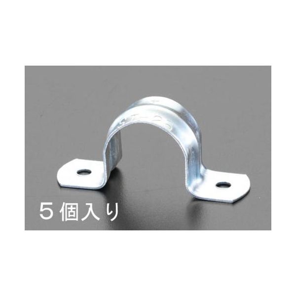 ●径称…25●適合径…25〜26.5mm●スチール（ユニクロメッキ）●SVケーブル、キャブタイヤコード、薄鋼電線管共用●入数は5個入りです。●ねじ穴径…5mm　