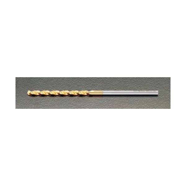 エスコメーカーお問い合わせ：06-6532-6226●材質…Co-HSS(コバルトハイス)●用途…一般構造圧延鋼、炭素鋼、合金鋼、ダイス鋼●刃先径…4.8mm●全長…150mm●溝長…75mm●入数…1本入り●TiNコーティング