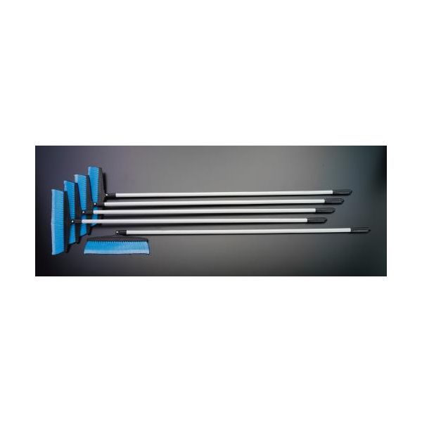 ●材質…穂先：ポリプロピレン、柄：鋼管に塩ビコーティング●毛丈…60mm●幅…300mm●全長…1380mm●入数…5本　