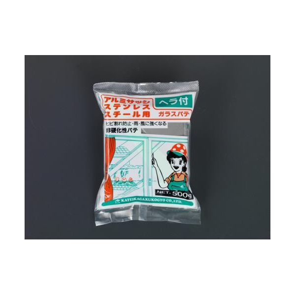 ●内容量…500g●カラー…グレー●耐久性、防水性に優れアルミ、ステン、スチールに使用可能です。●油性●使用温度範囲…約5〜30℃　