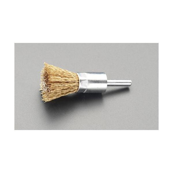 ●軸径…6.0mm●線径…0.27mm●最大回転数…6000rpm●外径…10mm●毛丈…25mm●材質…スチール　