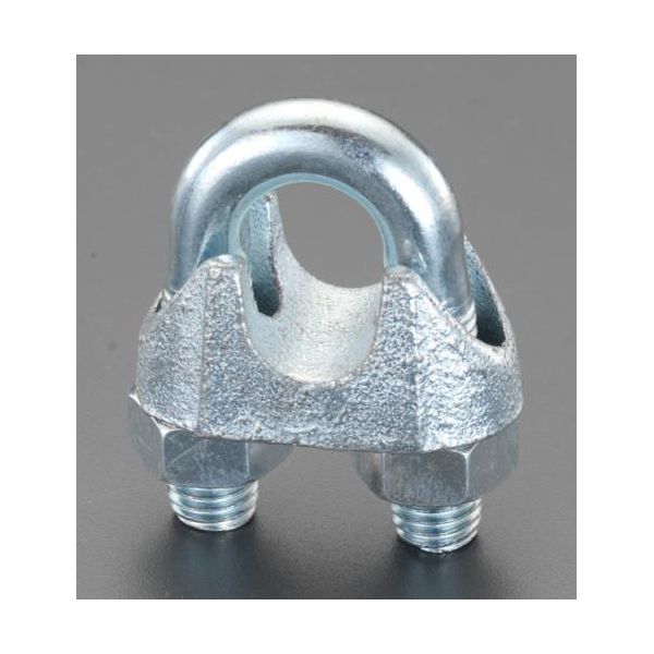 エスコメーカーお問い合わせ：06-6532-6226●材質…スチール(亜鉛メッキ)●適合ワイヤー径…26mm●サイズ…h1：95mm、a：41mm
