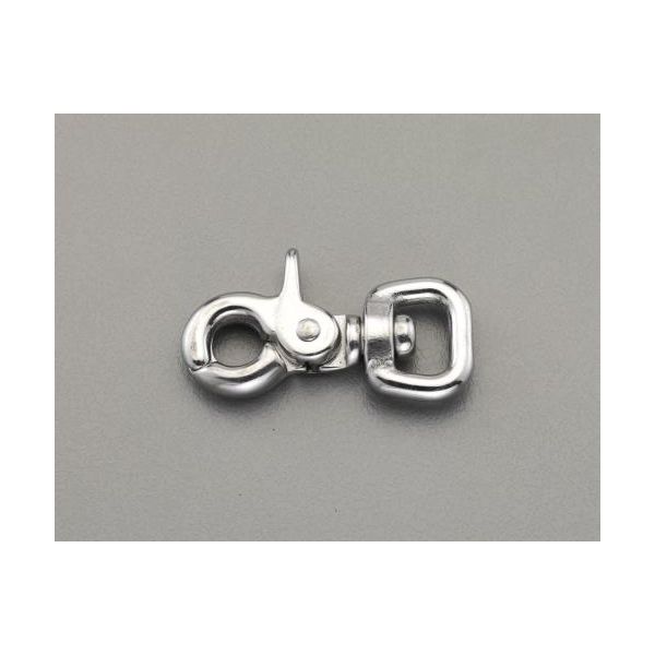 ●材質…ステンレス(SUS316)●フック径…10.9mm●使用荷重…90kg●サイズA(mm)…15.9●サイズB(mm)…61.7●サイズC(mm)…5.8●サイズD(mm)…10.9　