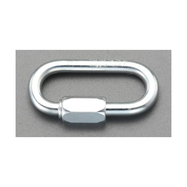 エスコメーカーお問い合わせ：06-6532-6226●材質…スチール(亜鉛メッキ)●線径…4mm●内寸…31.5×11.5mm●口の開き…5.5mm●使用荷重…180kg