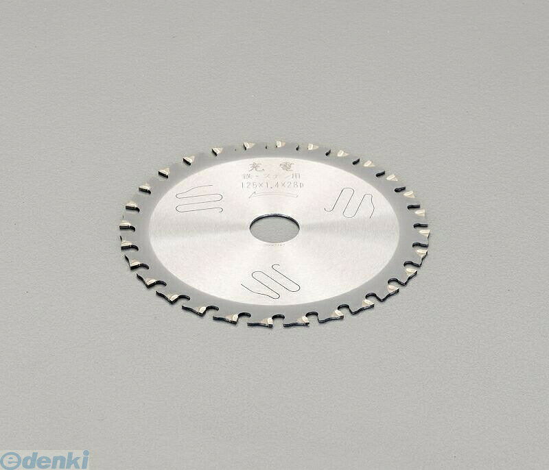 エスコメーカーお問い合わせ：06-6532-6226●直径…110mm●山数…24●穴径…20mm●刃厚…1.4mm●切断適合材…アングル鋼、電線管、ガス管、ライニング管、ハンガーレール管、鉄筋、チャンネル鋼、丸棒●超薄刃で台金をオールレザ...