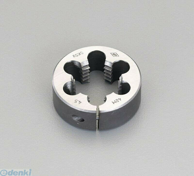 エスコメーカーお問い合わせ：06-6532-6226●材質…SKS2●ダイス外径…75mm●呼び…M52×1.5
