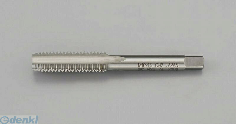 エスコメーカーお問い合わせ：06-6532-6226●材質…ハイス(HSS)●溝数…3●呼び…M10×1.5●食付…3P●全長…75mm●シャンク径…7mm●アルミニウム、その他の軽合金圧延材に