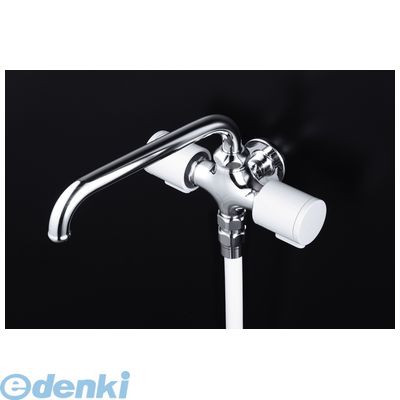 KVKメーカーお問い合わせ：06-6536-2511●エコこま水栓●日本工業規格品●逆止弁付で湯水の配管への逆流を防止します●エコこま水栓で普通に使っていても節水効果があります●シャワー専用タイプ（パイプ吐水付）●固定コマ仕様