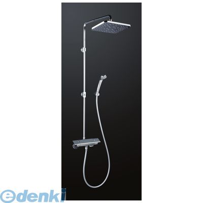 KVKメーカーお問い合わせ：06-6536-2511●爽快オーバーヘッドシャワーとスタイリッシュサーモが融合●日本工業規格品●水栓の表面が熱くならない様に、空気層または水層で内部の混合水を覆い、思わず触れても安心設計になっています●保証書在...