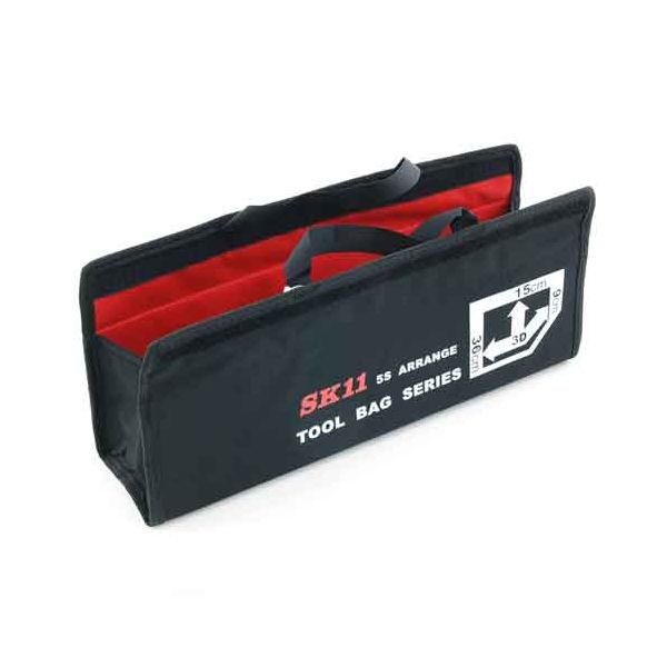 【用途】工具などの分類整理。【機能・特徴】このバッグに工具などを分類収納し、ツールバッグなどにスマートに整理収納できるバッグinバッグです。開閉がマジックテープ式です。【仕様】●サイズ：(幅)360x(奥行)90x(高さ)150mm。●カラ...