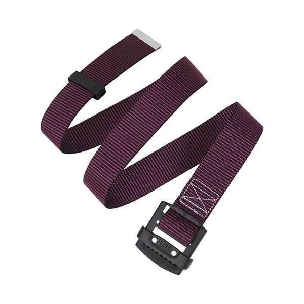 【商品説明】【用途】一般作業用ベルト。【機能・特徴】スライドバックルで、スピーディにサイズ調整が可能です。【仕様】●ベルト幅：49mm。●最大有効寸法：1130mm。●バックル色：ブラック。●ベルト色：ブラック×ピンク(ストライプ)。【材質...