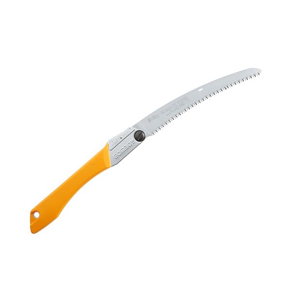 【商品説明】【用途】造園・果樹剪定作業用鋸。【機能・特徴】比較的荒い目数が切れ味(切断スピード)を高めるため、造園剪定に最適です。絹の切れ肌のような切り口に仕上がるので、皮巻きが早まり、病気から木を守ります。刃が緩やかなカーブを描いているこ...