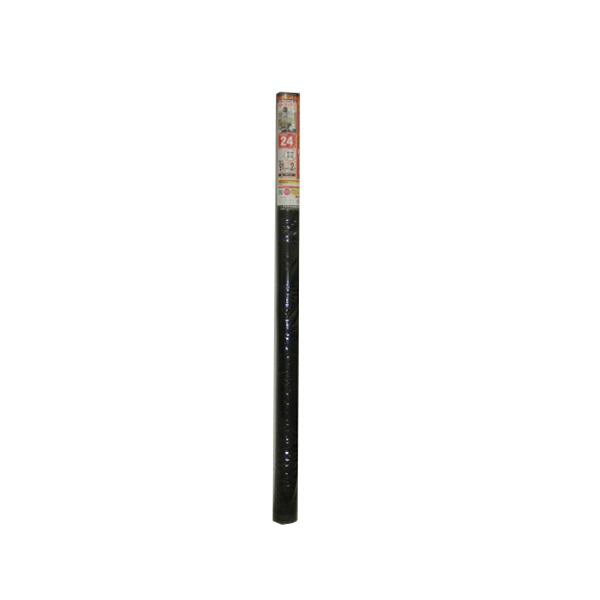 【商品説明】【用途】網戸張り替え用防虫網。【機能・特徴】18メッシュ(一般の網戸)比約2倍のハイメッシュです。【仕様】●巾：91cm。●長さ：2m。●メッシュ：24×24。●網目幅：0.84mm。●色：ブラック。【材質】●ポリプロピレン。園...