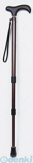 【商品説明】携帯に便利な3段伸縮杖。収納時45cm●3段で伸び縮みするので携帯に便利です。長さも10段階に調節できます。握りやすい木製グリップ。●［サイズ］●支柱φ2×全長69?93cm（10段階調節）●［スペック・材質］●本体：アルミ●グ...
