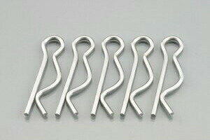 キタコメーカーお問い合わせ：06-6783-5311●お取り寄せ商品のため、稀にご注文入れ違い等により欠品・遅延となる場合がございます。【商品説明】●汎用●Φ5mmシャフト用●素材：ステンレス●5個入り●○寸法●A：1.5mm × B：1m...