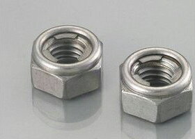 【商品説明】●汎用●6mm●寸法 A：5.5×B：10(mm)●入数：2個●フリクションリングのインサートによりプリベリングトルク発生部を持ち、それによる摩擦抵抗によって戻り止めの要素として、ネジ部のトルクが大きくなるナット。●　