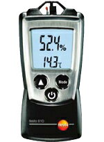 &nbsp; テストー &nbsp; 06-6314-3180 温湿度計　testo 610 型番：0560 0610定価：34,000（税別）長期安定性に優れたテストーの静電容量式センサを搭載 精度±2.5 %RHでの出荷検査書付 露点＆...