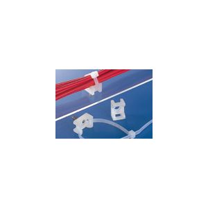 ●入数：100個/袋●寸法Amm：17.8/寸法Bmm：11.8●φD：4.5●色：乳白色●材質：66ナイロン●屋内使用●使用温度：-40℃〜85℃●インシュロックタイと併用して、配線を固定するアクセサリです。インシュロックタイは別売りです...