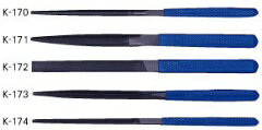 &nbsp; ホーザン &nbsp; 06-6567-3132 品番ヤスリ目形状全長mm重量g価格K-170中目（上目45）※1丸21548630（600）K-171半丸55819（780）K-172平60493（470）K-173三角55...
