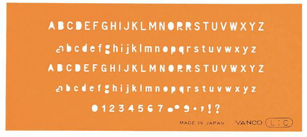 【商品説明】●製図用テンプレート定規●色：オレンジ、両つや●材質：アクリル樹脂●ペンシルアローワンス0.5mm