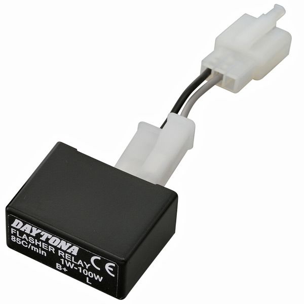 デイトナメーカーお問い合わせ：0120-60-4955【商品説明】ウインカーLED化の必須アイテム。●汎用タイプ：2Pin(1W〜100W)●純正2極タイプのウインカーリレーと交換可能なLED対応ウインカーリレー●CE認証取得●1分間で85...