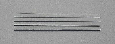 エスコメーカーお問い合わせ：06-6532-6226●全長…140mm●コーティング長…70mm●シャンク部…丸柄●先端サイズ…φ1.5mm●粒度…＃140