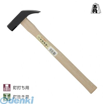 【商品説明】打撃部にすじ目が入っています。木工・大工作業等の釘打ちで打ち損じた時に釘を抜くことができます。打撃面にはすじ目が入っているので釘を打ち込み易い。【製品仕様】●用途：釘打ち用、釘抜き用●呼称サイズ：24mm●頭長：113mm●口径...