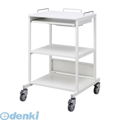 サンワサプライメーカーお問い合わせ：03-5763-0011【商品説明】●立ち作業に最適なハイスタンドラックです。●検査機器、操作機器、レーザープリンターなど一式を収納し、移動させて使用できるラックです。●重心位置が高くなった際、段差などを...
