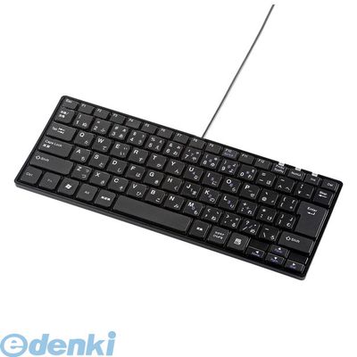 サンワサプライ（SANWA） USBスリムキーボード【テンキーなし】 ブラック SKB-SL18BKN