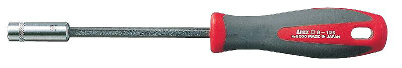 【仕様】 ●先端サイズ：対辺12mm六角●全長×軸長×ハンドル径（mm）:270x150x35 【特長】　