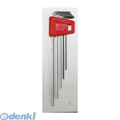 ■仕上げ寸法精度は1/100mmと非常に高精度■サイズ1．5mm以上はニッケルクロームメッキされており、耐錆性と長寿命を可能にしています。■ハンドルの長さはスイス規格VSMに適合しており、通常の六角棒レンチよりユーザーに優しくなっています。...