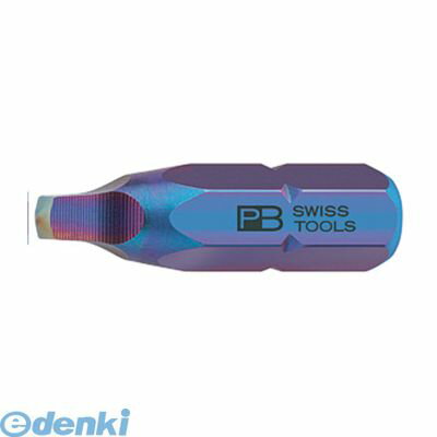●強度と精度に優れた差込角1／4（6．35mm）の四角（Robertsonスクリュー用）ビットです。●刃先幅(mm)：1.9●全長(mm)：25●質量(g)：5●差込角：1/4(6.3mm)hexハンドツール【PB　SWISS TOOLS】...