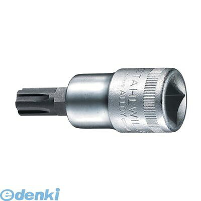 ●頑丈な圧入式の1／2SQスプラインビットソケット。●サイズ：M10●全長(L1；mm)：60●軸長(L2；mm)：22●ソケット部外径(d；mm)：22.7●質量(g)：95ハンドツール【スタビレー】 ＞ スプラインビットソケット4018...