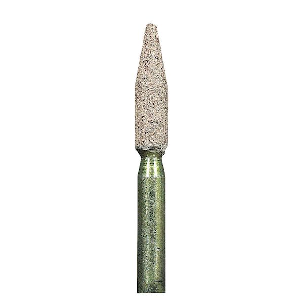 ●入数：5本●標準品●外径(mm)：6.4●形状：Aグループ（多種形状）●最高使用回転数(rpm)：”50510min-1”●軸径(mm)：6●軸長(mm)：38●粒度(#)：80●綿（コットン）を基材に使用しています。天然綿繊維、砥粒、結...