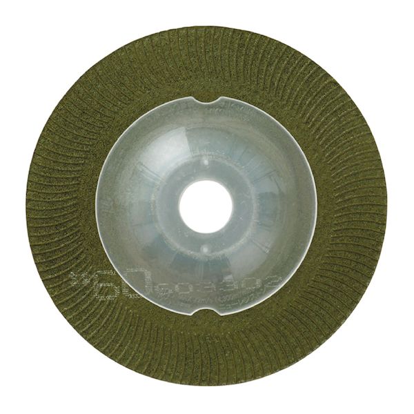 ●準標準品●最高使用周速度：72m/s(4,300m/min)●外径(mm)：100●穴径(mm)：16●厚み(mm)：2●粒度(#)：80●15孔用は、専用パットが砥石1枚毎に付いている安全設計です。（16孔用は内装につき2枚付属）●平面...