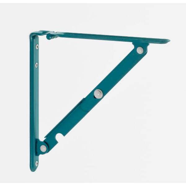 【商品説明】●製品特徴：イタリア製のシンプルなデザインの棚受金具。「居心地のいいデザイン」を追求したデザインです。折りたたみ式で不要な時は折りたためる設計で、取付ビスにもグレー塗装がされていてメタルっぽい印象をなくしており、オシャレな棚受金...