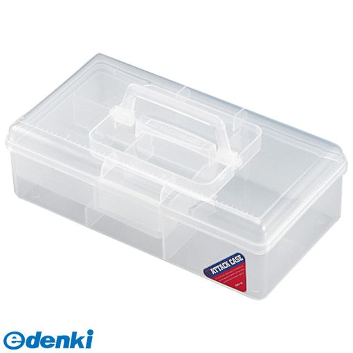 【商品説明】■コンパクトで持ち運びに便利なケース。■カラーは内容物が見やすいナチュラルカラーで、収納に便利なトレーが■サイズ(縦、横、高さ):145×270×85mm■商品重量:300g■材質:ポリプロピレン■生産国:日本