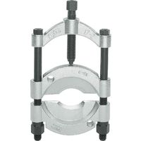 クッコ 17-0 セパレーター5-60MM●中心の1本のボルトを締めこむだけで簡単にすばやくアゴを閉じることができます。●ボールベアリング、ローラーベアリング、インナーレースやその他固着した部品の引き抜き作業に使用します。●部品を引き抜くに...