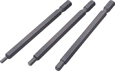 &nbsp; トップ工業 &nbsp; 0256-33-1681 【仕様】●対辺（mm）:8.0●全長（mm）:90●シャンク径:6.35mm【質量】60 g【特徴】●六角軸シャンクで電動ドリルにワンタッチで取付可能です。●各種六角穴付ボル...