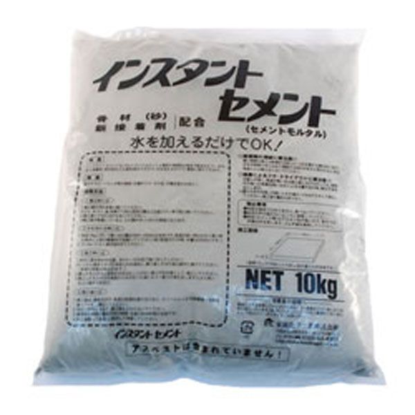 【商品説明】●水を加えるだけで簡単に施工できます。。●理想的な割合で骨材、接着剤等が調合されているセメントモルタルです。●庭やテラス、花壇造り、ベランダ等の補修に使用できます。●サイズ:400×300×50mm。●重量:10kg。●色:グレ...