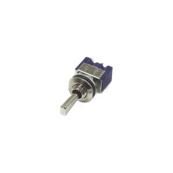 【商品説明】■品　番：HD-09004 スナップ式　3極　下穴6.5mm　3A250VAC ON-OFF-ON ワンオフオリジナルカスタムに欠かせないミニスイッチ部品をラインナップ。配線とのはんだ処理や取り付けの為の工夫が必要です。　