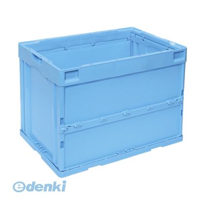 岐阜プラスチック工業058-265-2233【商品説明】■折りたためば保管スペースはわずか1／4。■フタなし／青■外寸：幅530×奥366×高380mm■容量：60l■内寸：幅493×奥335×高369mm■耐荷重：15kg■重量：2．5k...