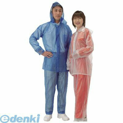 カジメイクメーカーお問い合わせ：0766-23-3322●防水性に優れた廉価版レインスーツです。●雨天時の作業・レジャー等あらゆる用途に対応する簡易レインウェアです。●色:クリア●股下(cm):76●適応胸囲(cm):90〜98●質量(g)...