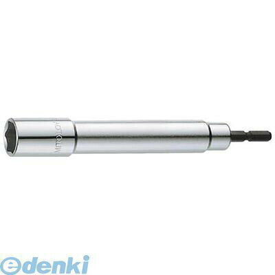 水戸工機メーカーお問い合わせ：029-251-5111●ロングタイプです。●花形口径は、精度の高いトルク伝達を可能にします。●ボルトナットにスムーズに差し込むことが可能です。●6角シャンク部(6.35mm)は圧入式で強力です。●深さ110m...