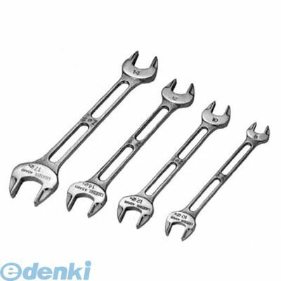 ●メーカー比で20％以上軽量化するとともに省資源を目指した工具です。●JIS S級です。●ネジの締結作業。●長時間にわたる作業。●全長(mm):115●板厚(mm):4.2●対辺寸法(mm):8×10●JIS S級●材質:クロムバナジウム鋼...