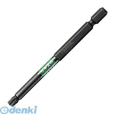 ●TORXネジ専用のビットです。トルクスライセンスにもとづき製造していますので、あらゆるトルクスネジに対応します。●くびれ部のクッション効果で電動インパクトの衝撃を吸収し、ビットが跳ねる事がなく、スムーズに打ち込めます。●自動車整備作業に最...