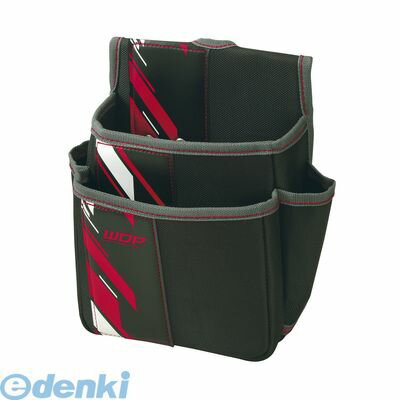 【商品説明】■躍動する新しい感性■小型腰袋2段■選べる3カラー■レッド■ポリエステル製■SIZE(約):H235×W180×D110mm