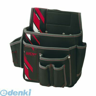 【商品説明】●躍動する新しい感性●釘袋　万能ポケット付●選べる3カラー●レッド●ポリエステル製●SIZE(約):H325×W340×D180mm