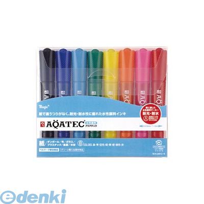 ●にじまずに、色あせにも強く、なめらかな書き味です。●紙、ガラス、金属、プラスチック、木材、陶器などあらゆる素材に対応。●臭いがなく、裏写りしません。●入数：1セット●インク色：黒、赤、青、緑、黄、橙、空、桃●仕様：8色セット●セット内容：...